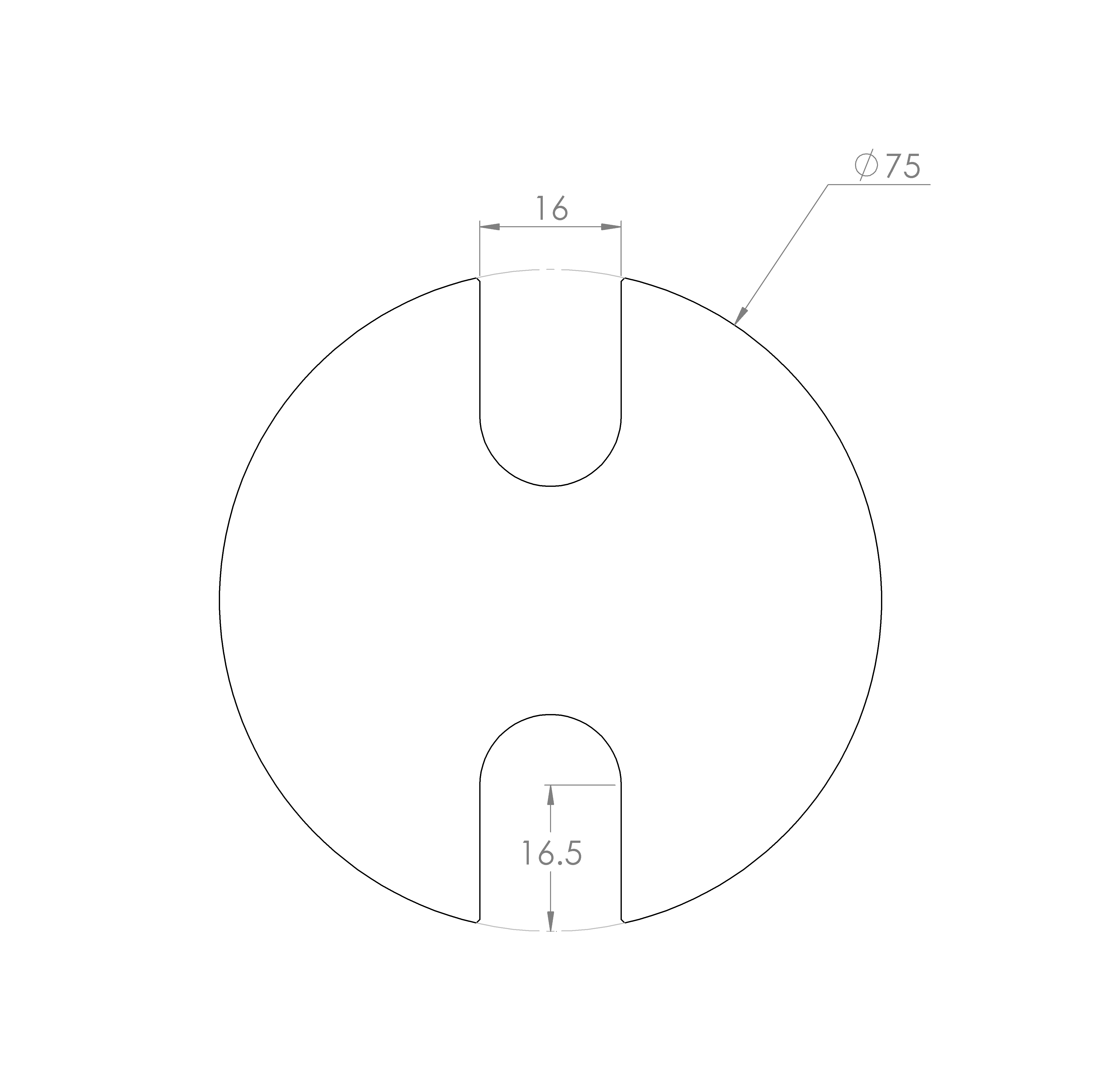 Cable Entry - Round | By Artifex – Artifex Interiors Pty Ltd