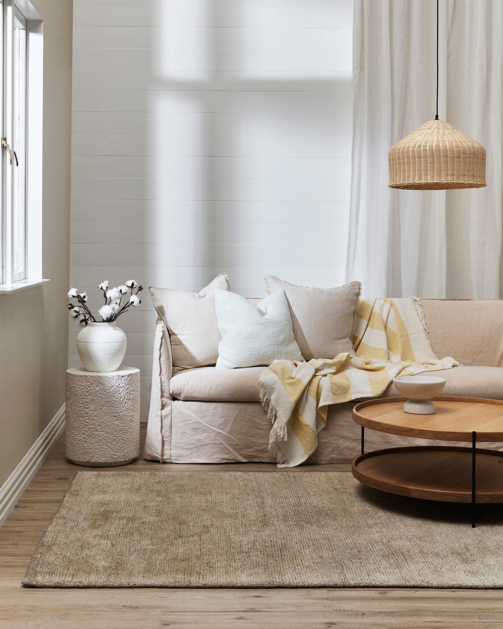 Anchorage Floor Rug Stone – Artifex Interiors Pty Ltd