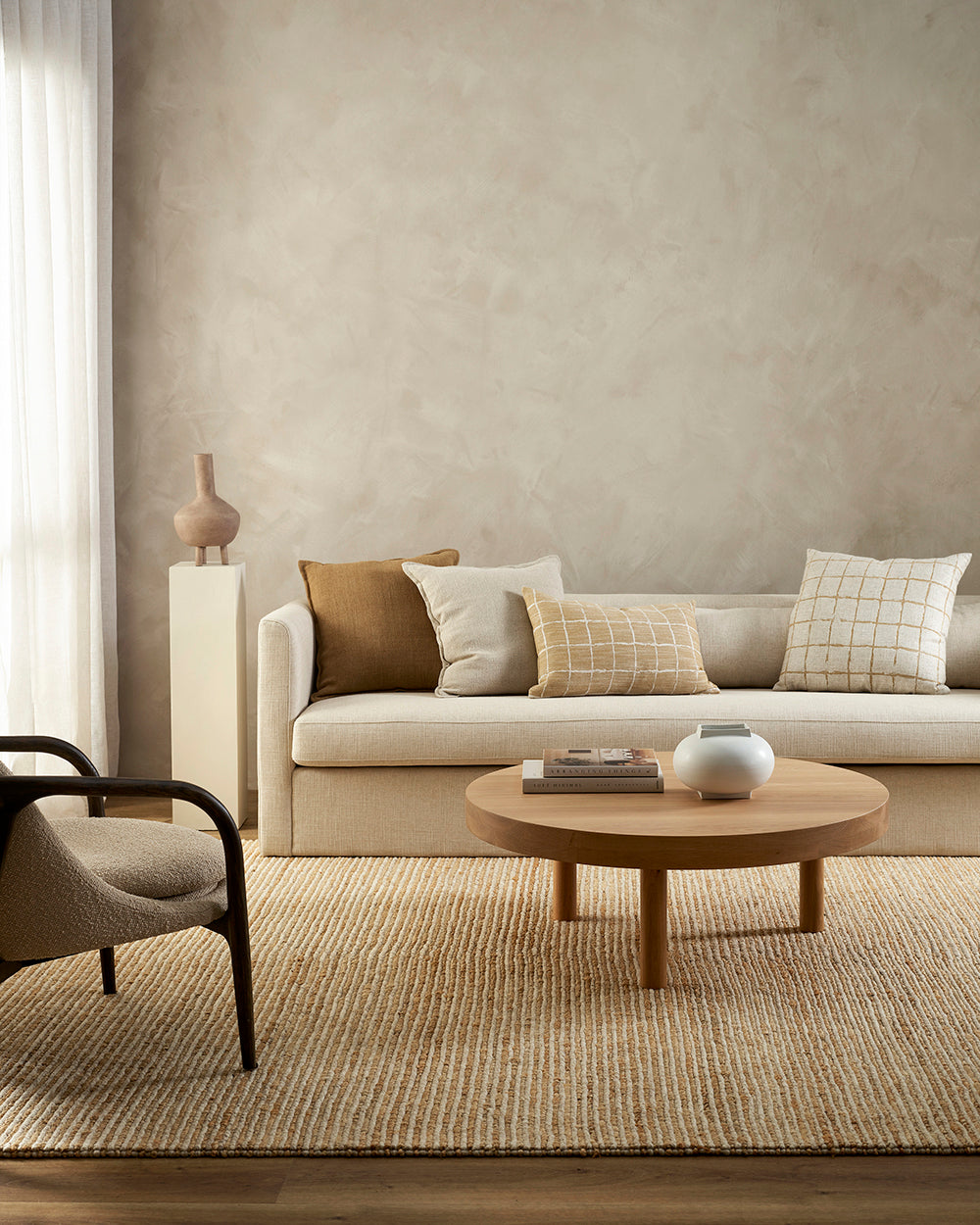 Harrison Ochre Cushion – Artifex Interiors Pty Ltd