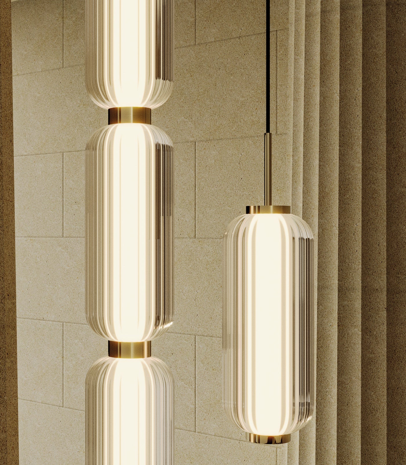 Elma Single Pendant Light by Lightco - Artifex